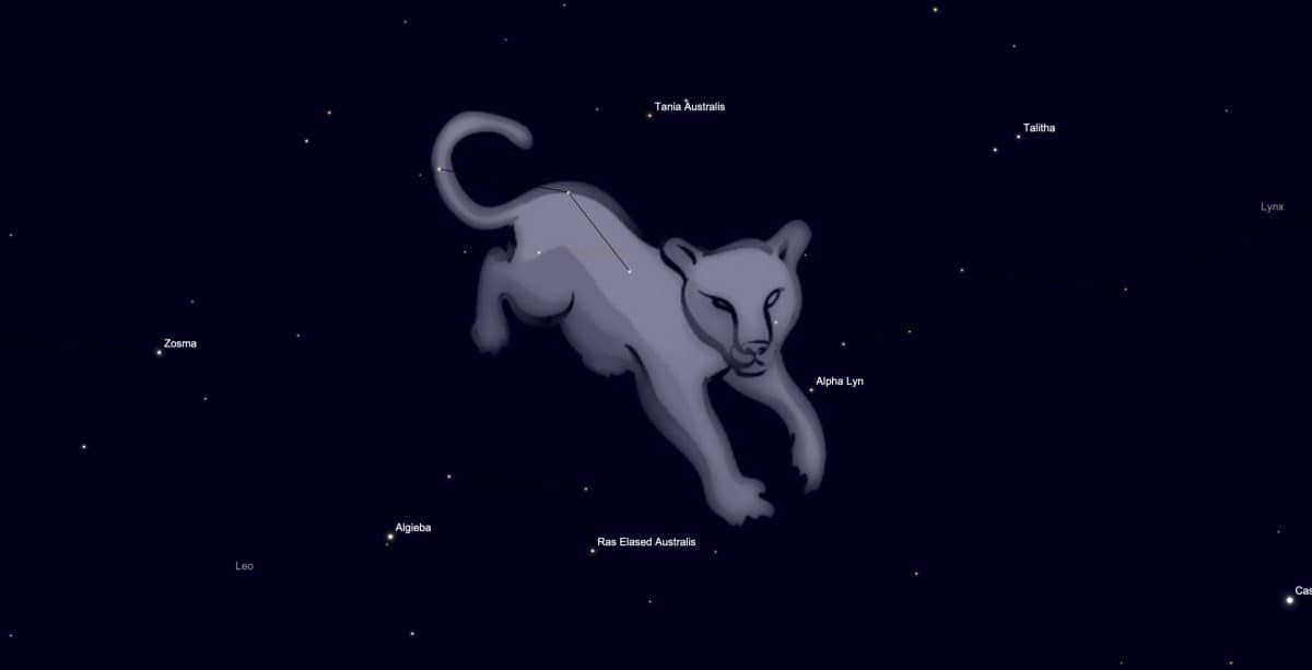 Leo Minor Constellation - The Astronomer's Guide to the Little Lion